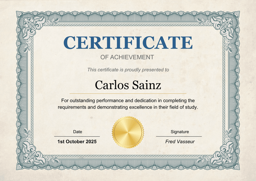 Free Online Certificate Maker | Create Professional Certificates ...