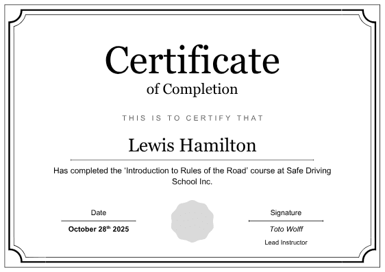 Free Online Certificate Maker | Create Professional Certificates ...