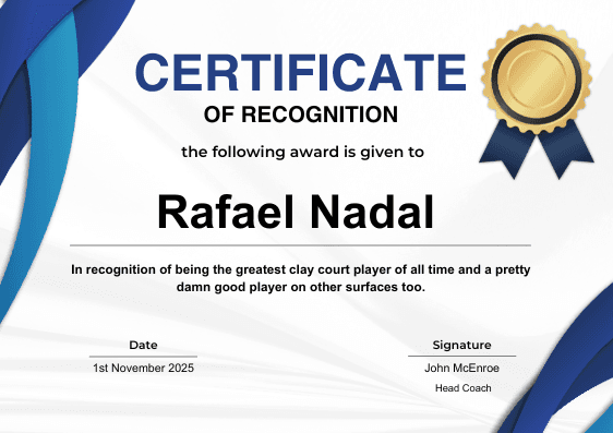 Free Online Certificate Maker | Create Professional Certificates ...